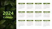 PowerPoint Calendar Template 2024 and Google Slides Themes