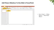 Add Picture Slideshow To One Slide In PPT & Google Slides
