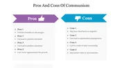 Pros And Cons Of Communism PowerPoint and Google Slides