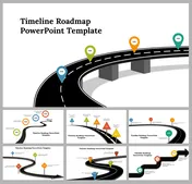 E Commerce Roadmap PPT Presentation And Canva Template