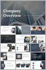 Company Profile PPT presentation and Google Slides Themes