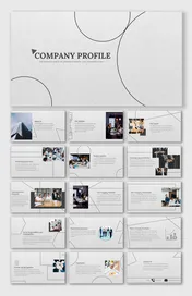 White PowerPoint Presentations And Google Slide Templates