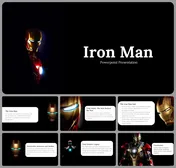 Iron Man PPT Presentations And Google Slide Templates