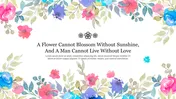 Floral PowerPoint Templates Presentation and Google Slides