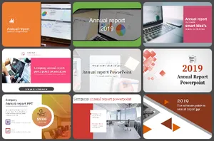 Free Annual Report PowerPoint Templates And Google Slides