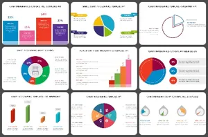 Free Chart Infographics Google Slides & PowerPoint Templates