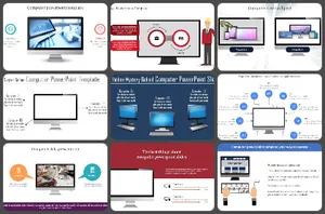 Free Computer Infographics Google Slides and PPT Templates
