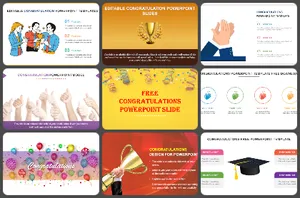 Congratulations Backgrounds Powerpoint