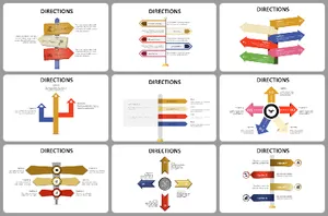 Free Directions Google Slides Themes & PowerPoint Templates