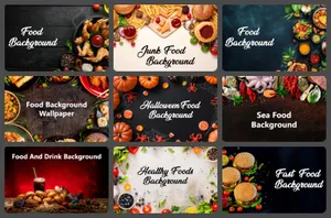 Food Backgrounds Templates For PPT, Google Slides, & Canva