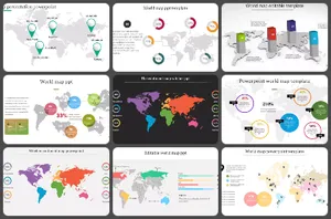 Free Geographic Infographics Google Slides & PPT Templates