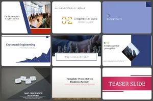 Free Header/ Separator Google Slides & PowerPoint Templates