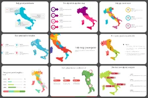 Free Italy Map Google Slides Themes & PowerPoint Templates
