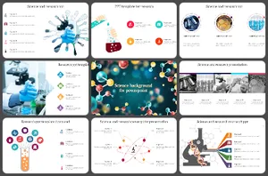 Science And Research Presentation Templates Research Article Powerpoint ...