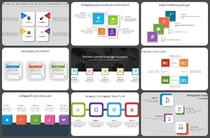 Free Square Model Google Slides and PowerPoint Templates