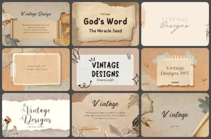 Free Vintage Google Slides Themes and PowerPoint Templates