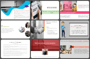 Free Welcome PowerPoint Templates & Google Slides Themes
