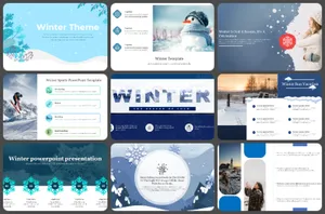 Free Winter PowerPoint Templates And Google Slides Themes