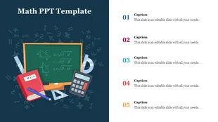 Math PPT Presentation Template for Engaging Lessons