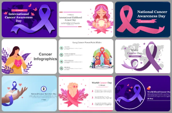 Free Cancer PowerPoint Templates And Google Slides Themes