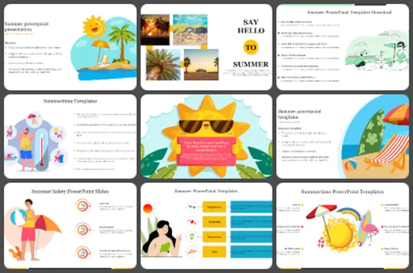 Free Summer Google Slides Themes and PowerPoint Templates