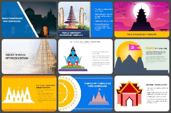 Infographics Worlds Religions Google Slides and PowerPoint