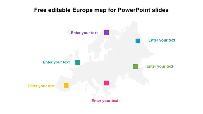 Free Europe Map Powerpoint Template Editable Google