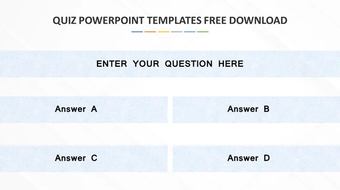 Free Questions Answers Powerpoint Template Free Free PowerPoint