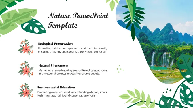 Contexte Powerpoint Sur La Nature