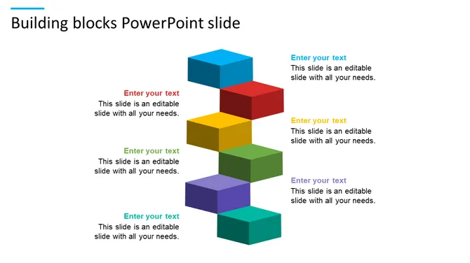 Lego Building Blocks Ppt Template Powerpoint Library Lego Blocks PPT