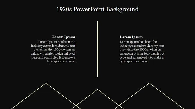 1920s Font Powerpoint