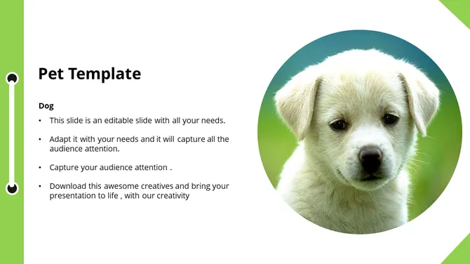 Cute Dog Animals Powerpoint Cute Pug Minitheme | Google Slides