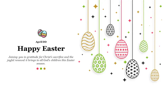 Easter Egg Hunt Powerpoint Background Try Now Easter PowerPoint