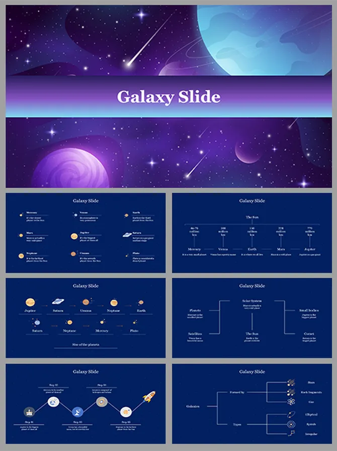 Nasa Image Slide Presentations NASA PowerPoint Presentation Template