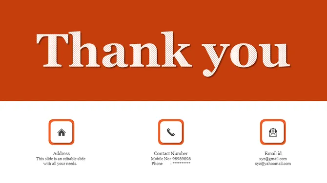 Formal Last Slide Thank You Slide For Ppt Exsol
