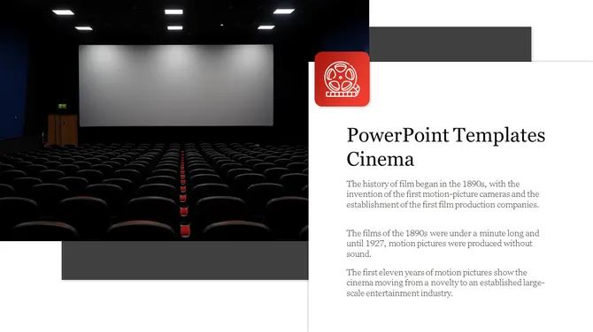 Filmrol Achtergrond Powerpoint Kostenlose Film Google Slides Themen