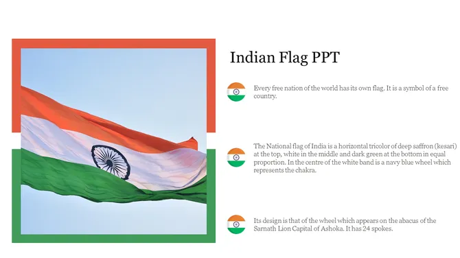 Indian Flag Background Powerpoint Page 22 | Indian National Flag