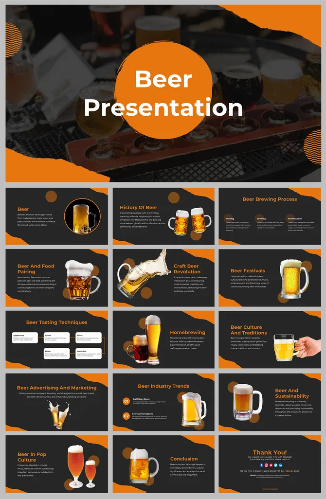 Craft Beer Powerpoint Templates Create A Powerpoint Template For A