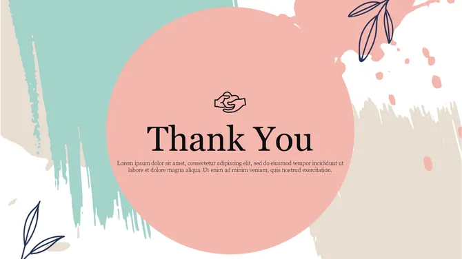 Thank You Animated Powerpoint Businesswoman Drawing Thank You | Great