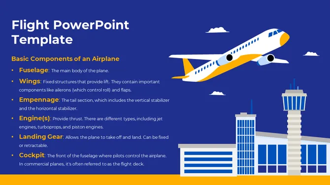 Airport Powerpoint Template